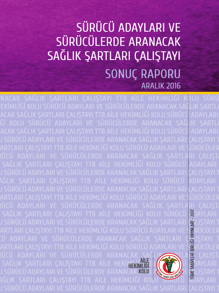 Surucu Calistay RPR | PDF