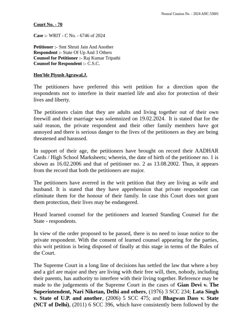 Wric (A) 6746 2024 | PDF