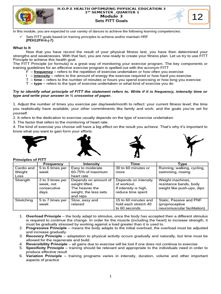 Hope 3 Q1 - Module 3 | PDF