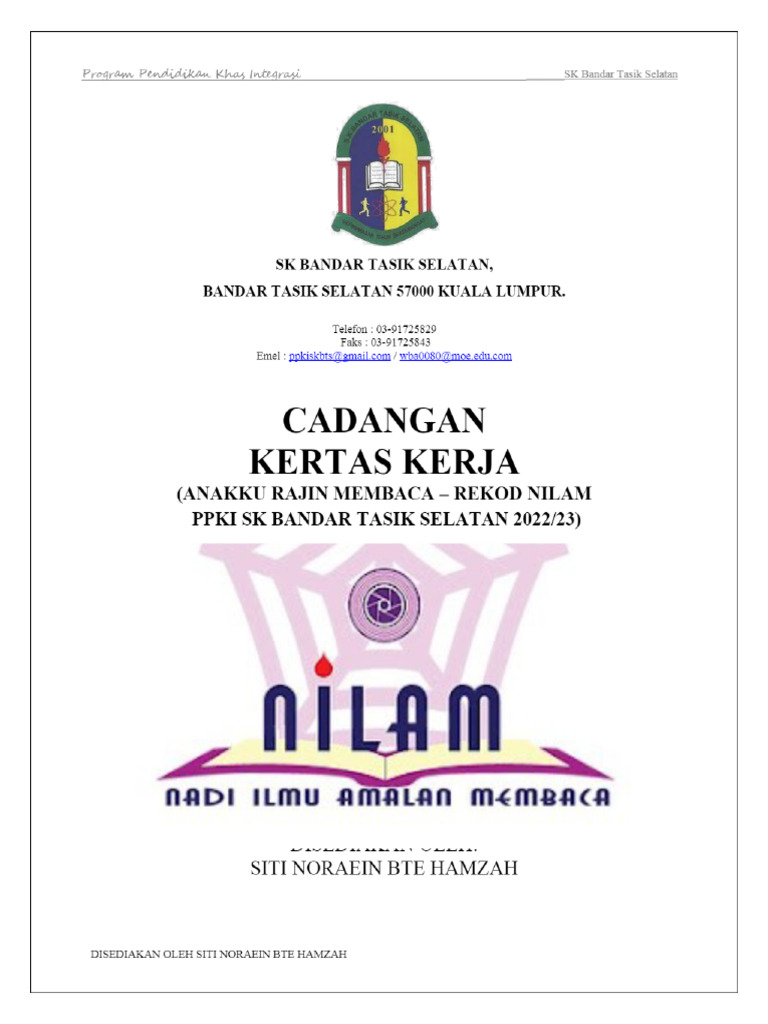 Baca (Rekod Nilam) Ppki 2022 - ILIDE | PDF