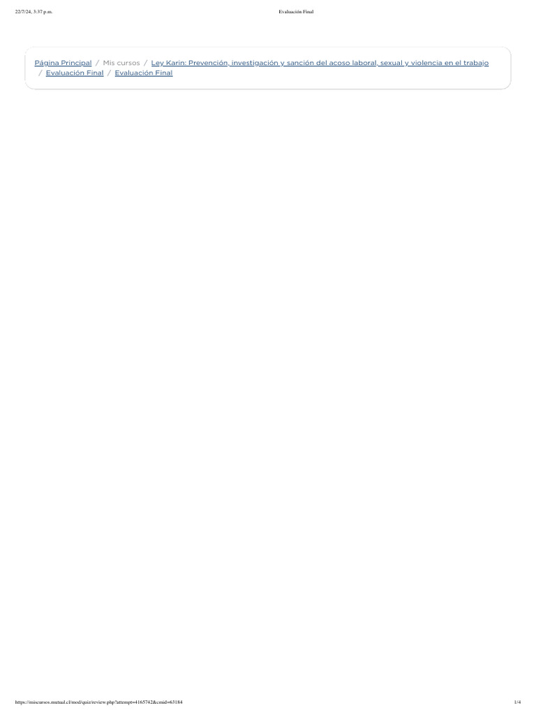 Evaluación Final | PDF