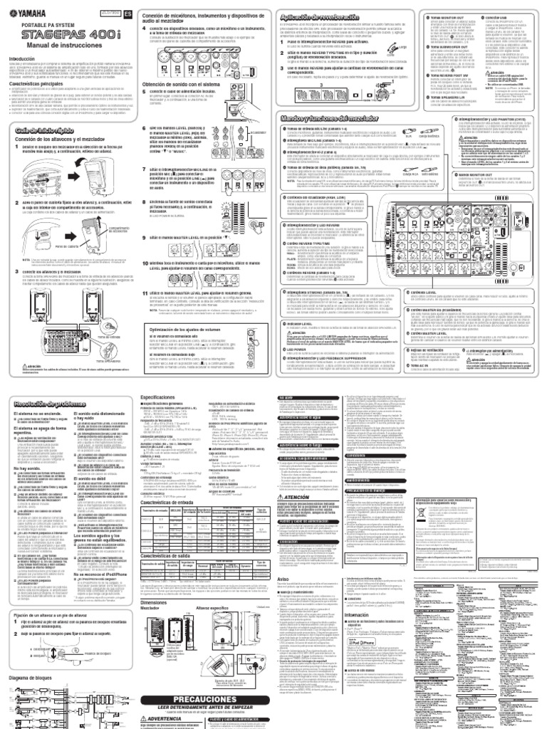 stagepas400i_es_om_c0 | PDF