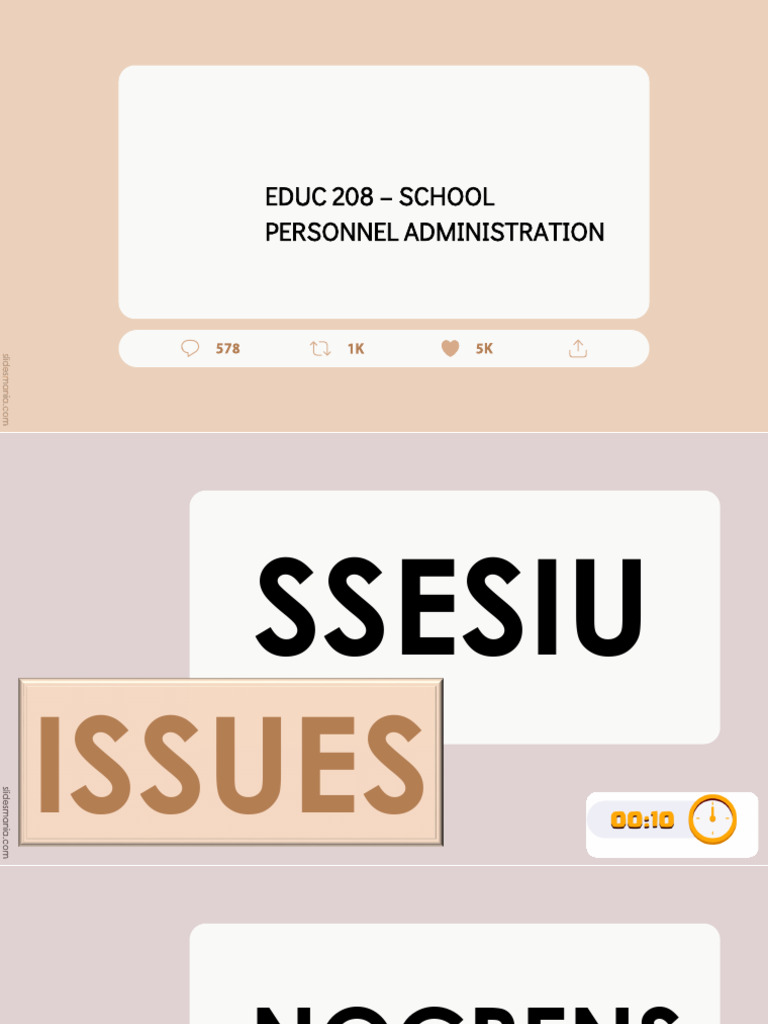 EDUC-208-ISSUES-AND-CONCERNS-IN-PERSONNEL-ADMINISTRATION | PDF