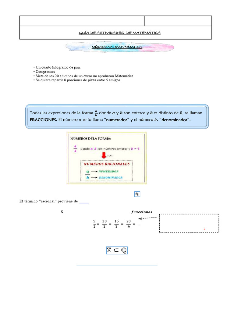 N-Meros Racionales - 2024 | PDF