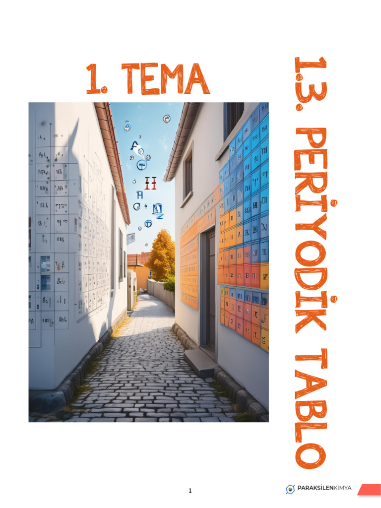 9 - 03 Peri̇yodi̇k Tablo - 2025 | PDF