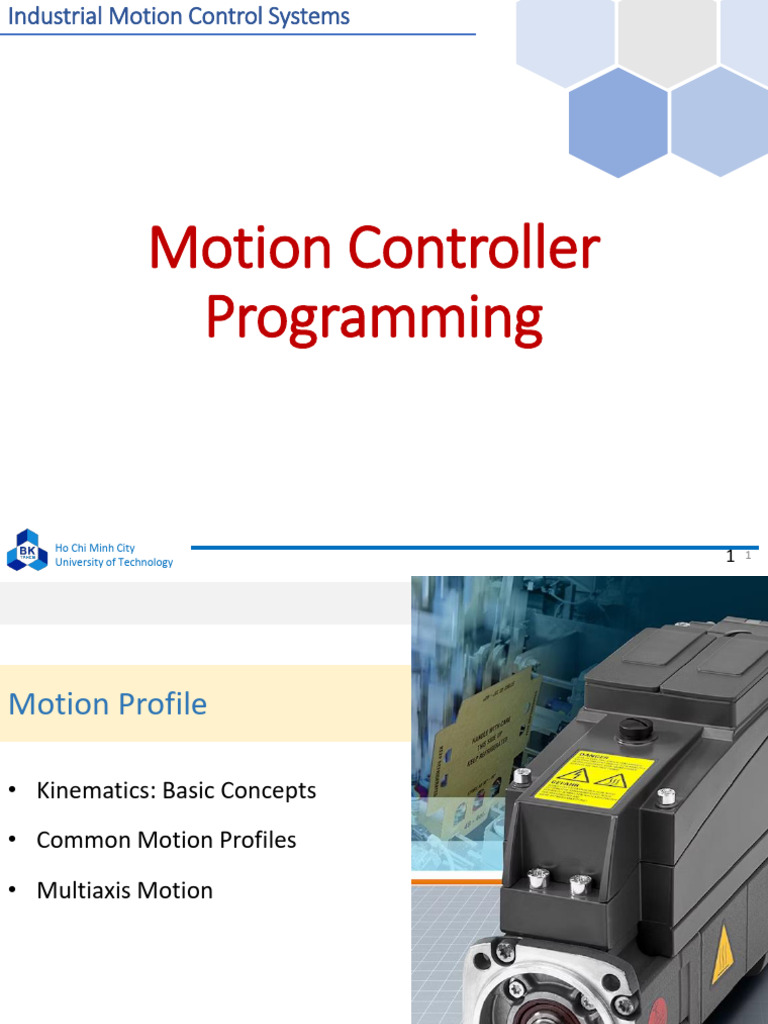 D - Chap 8 - Motion Controller Programming | PDF