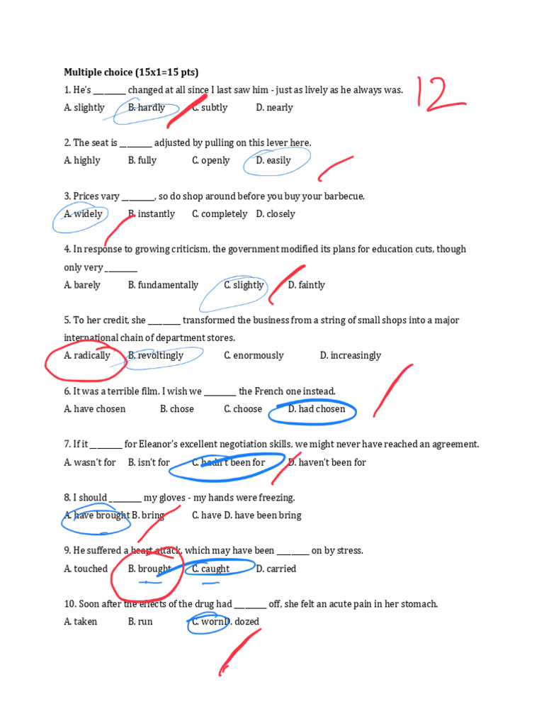 Final-Mock Test-Paper | PDF