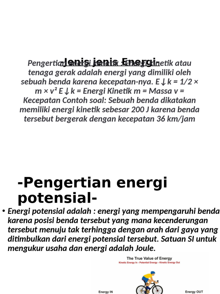 File Jenis Jenis Energi | PDF