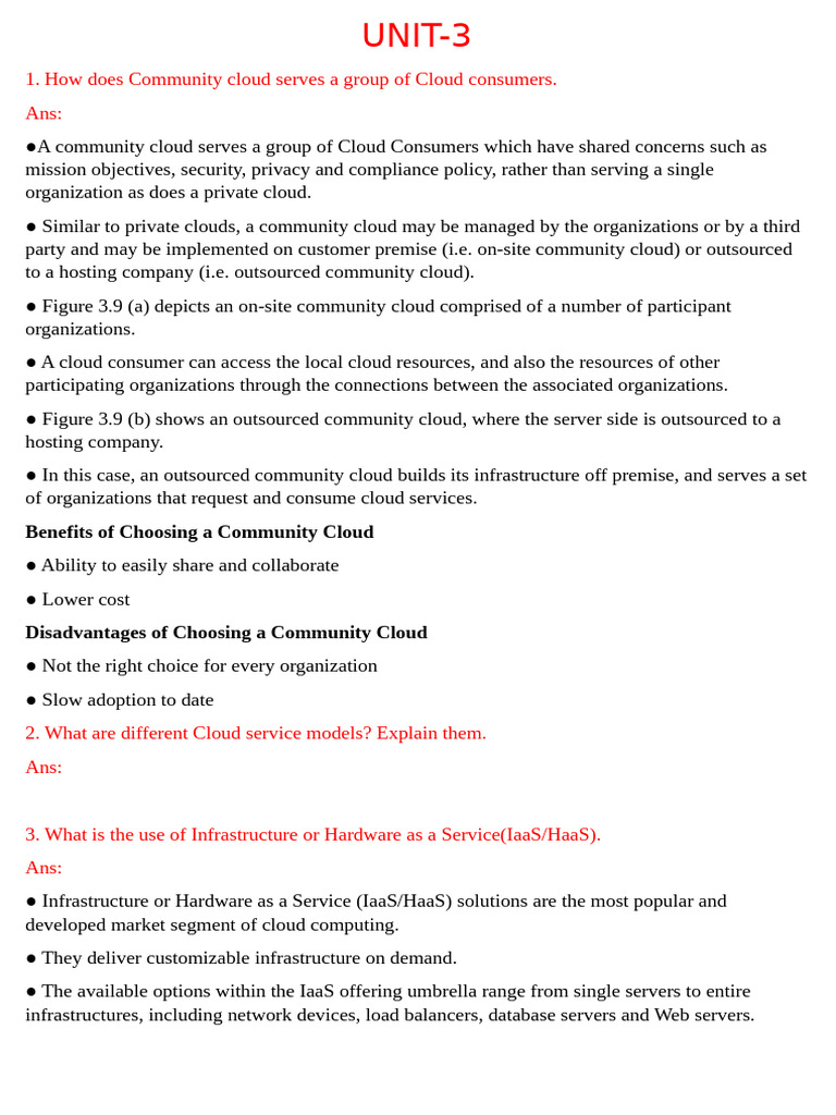 PCC Unit-3 Answers | PDF