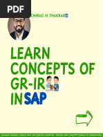 Understanding GR-IR in SAP S/4HANA | PDF