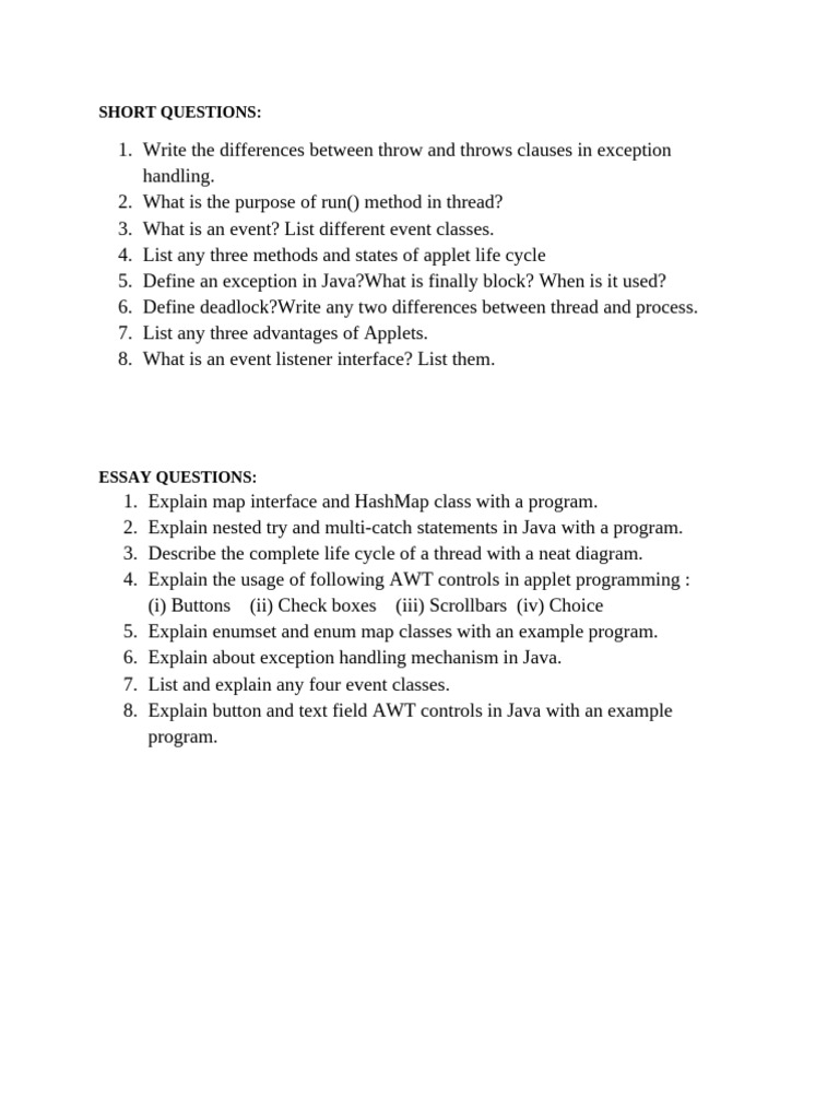 Mid Ii-Qp-Java | PDF