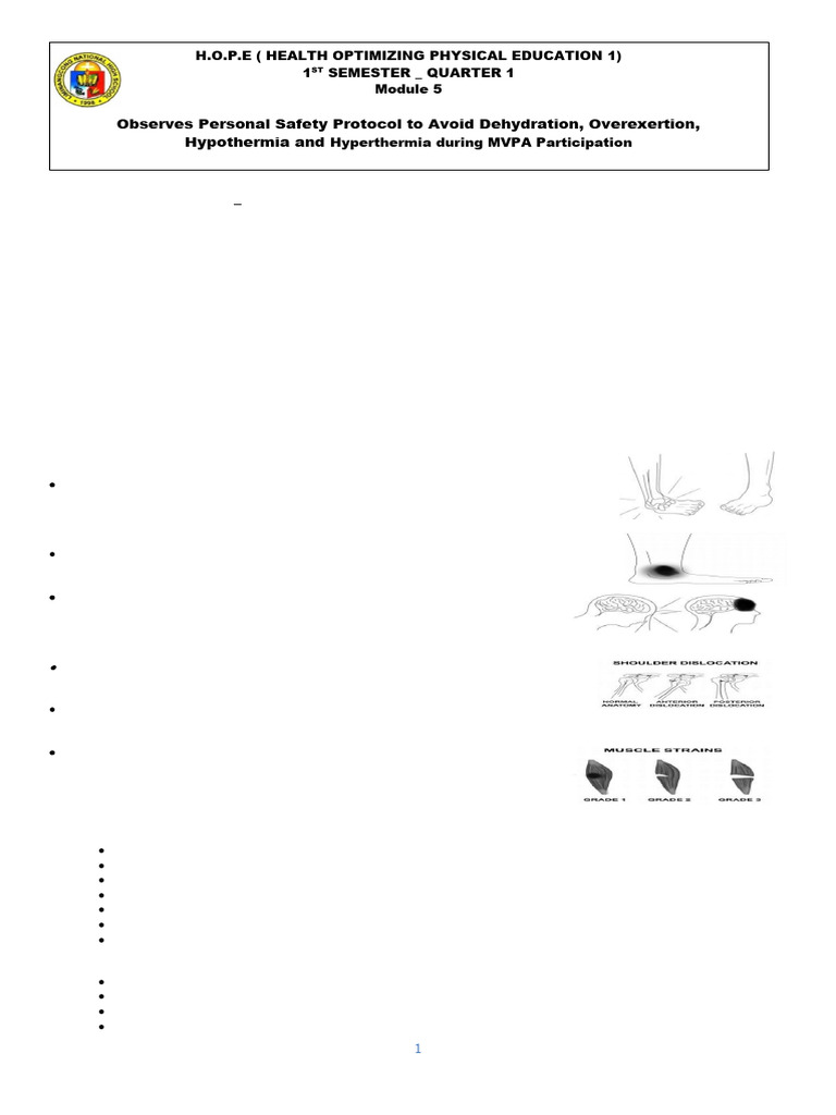 HOPE 1 Module 5 | PDF
