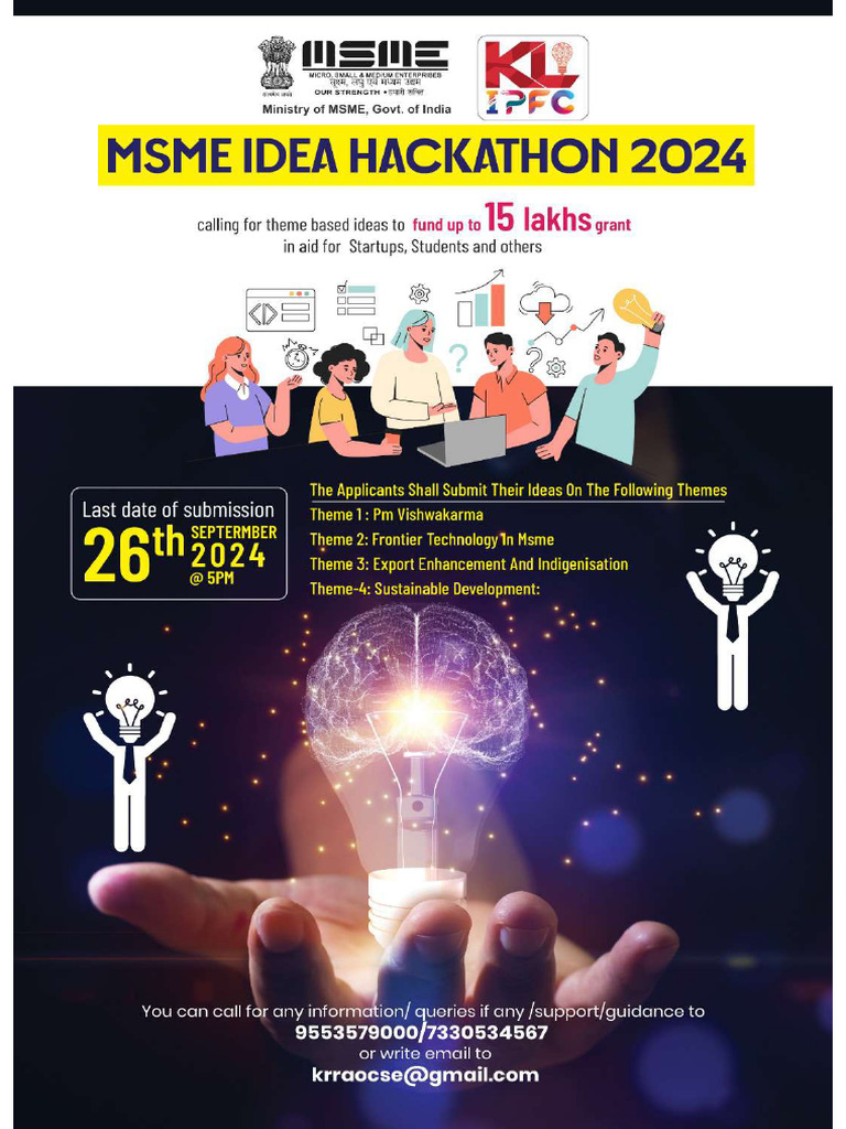 MSME HACKATHON 2024 | PDF