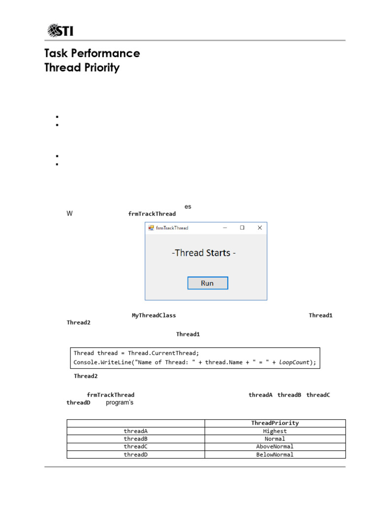 04 Task Performance 1(10) | PDF