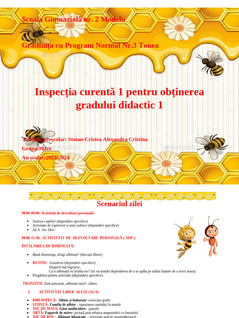 CU INSECTE NE JUCAM PE MAYA SI LARA LE AJUTAM | PDF