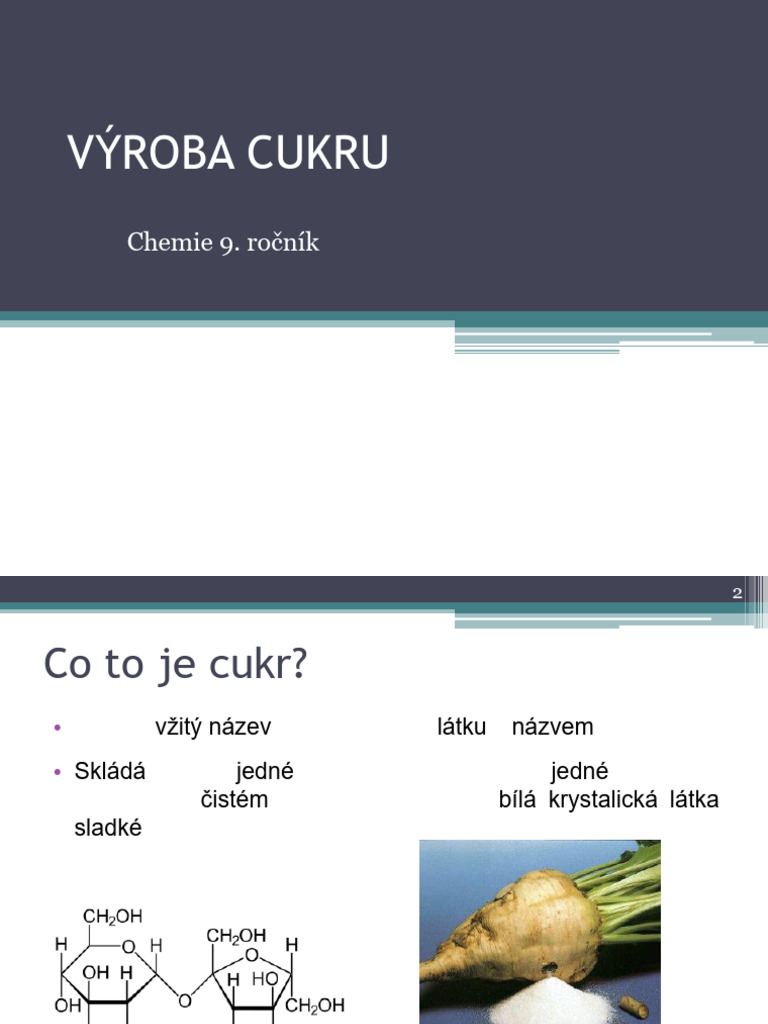 Vyroba-Cukr 3 | PDF