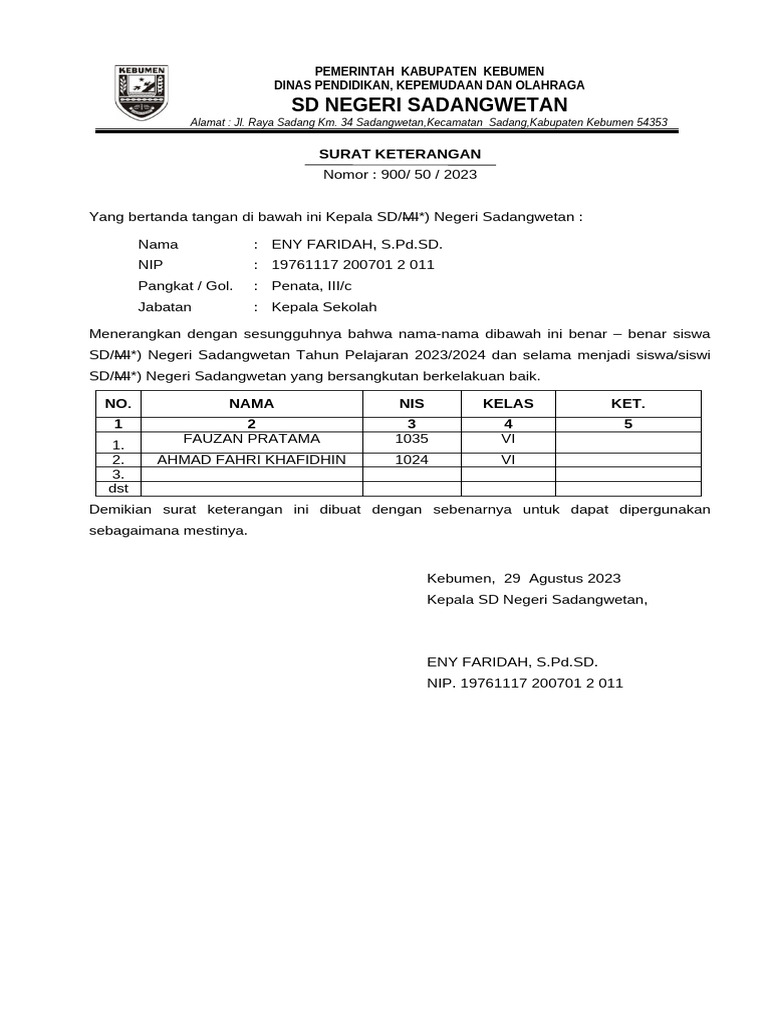 Berita Acara BKM | PDF