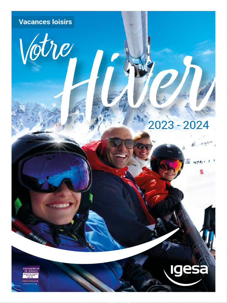 Igesa Adultes Hiver 2023 24 | PDF