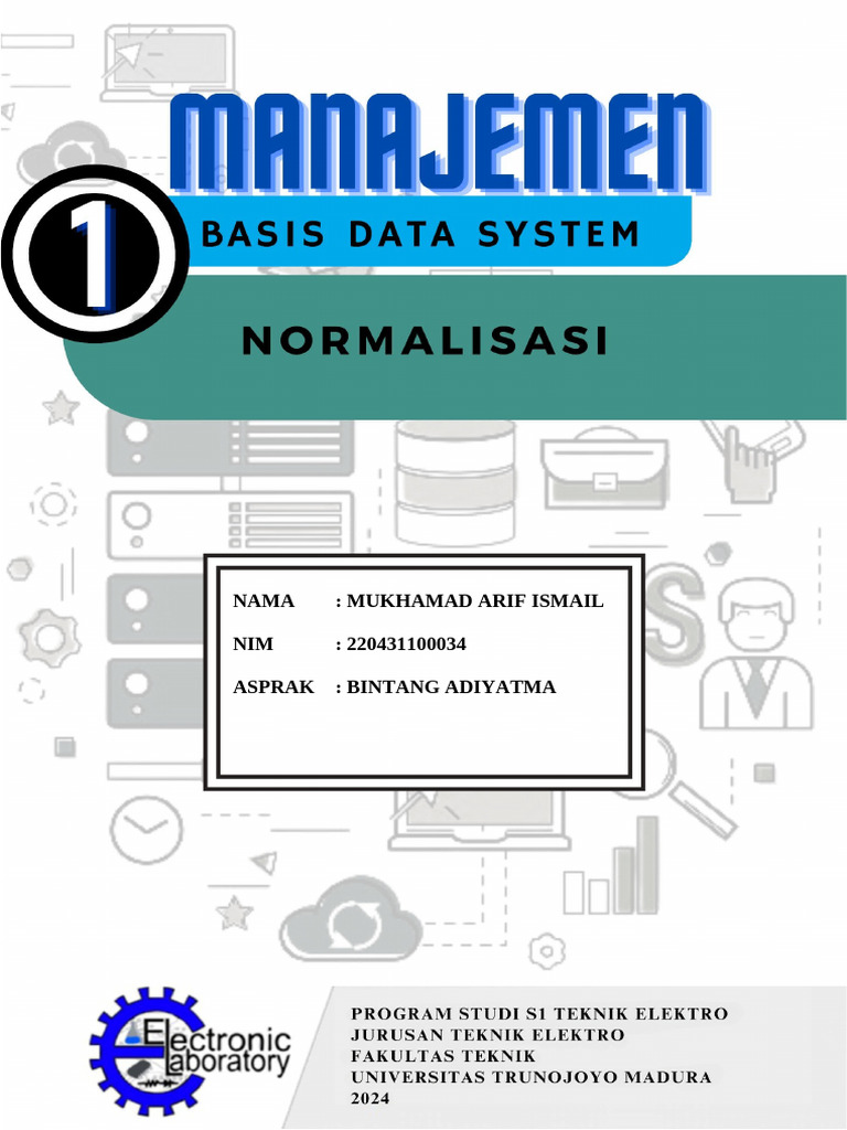 MODUL 1 Mukhamad Arif Ismail - 22 - 034 | PDF