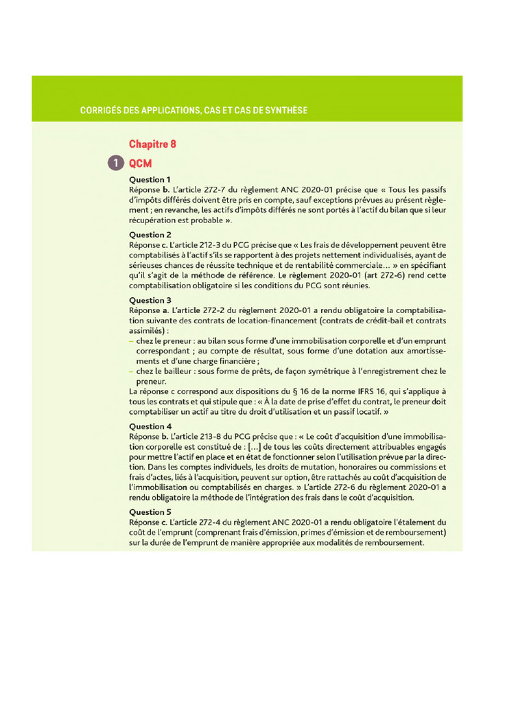 Exo - Conso Corrigé | PDF