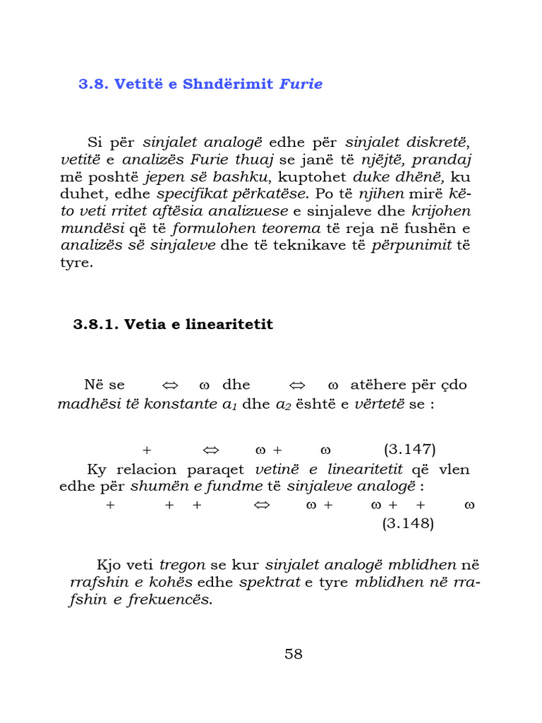 Sinjalet Analoge | PDF