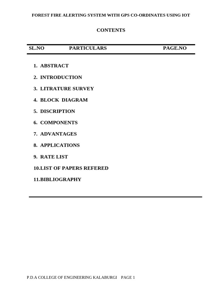 2K22 - RK - REP - Forest Fire Alerting System With GPS Co-Ordinates ...