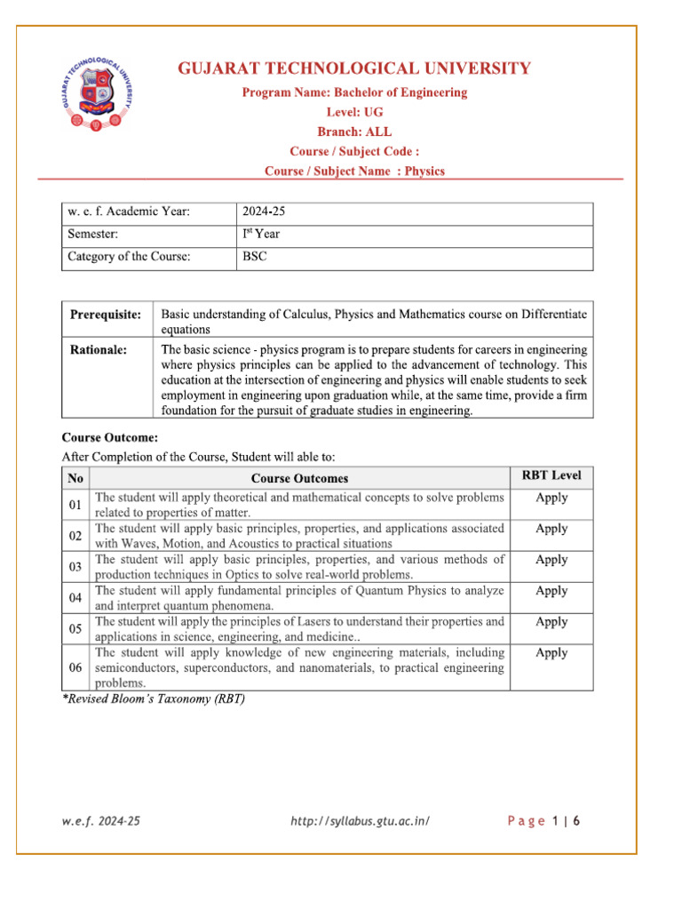 PHY SYLLABUS 24-25.pdf | PDF