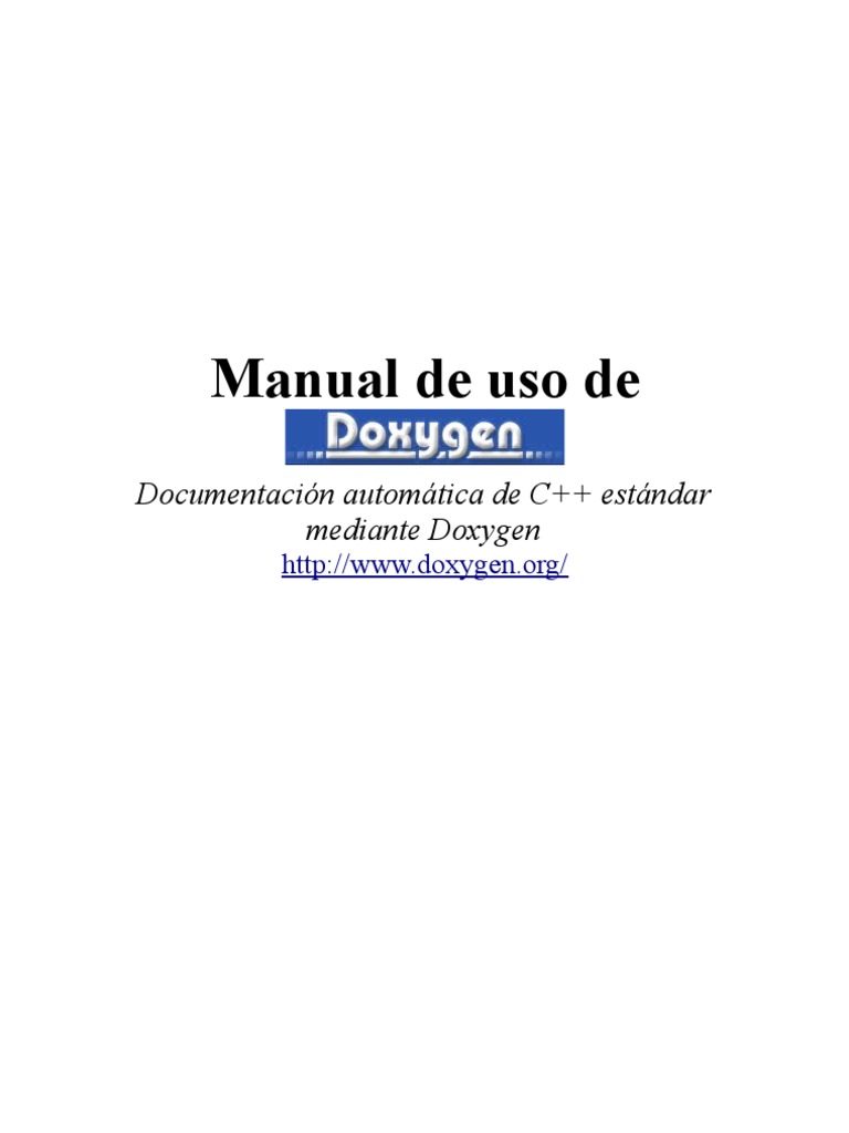 Manual Doxygen | PDF