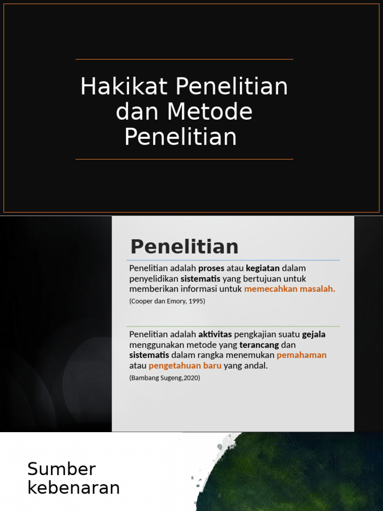 Pertemuan 1 Overview Metopen | PDF