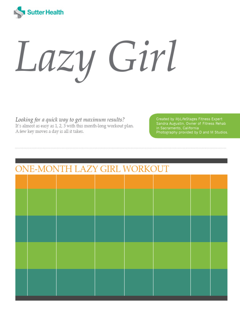 lazy-girl-workout | PDF