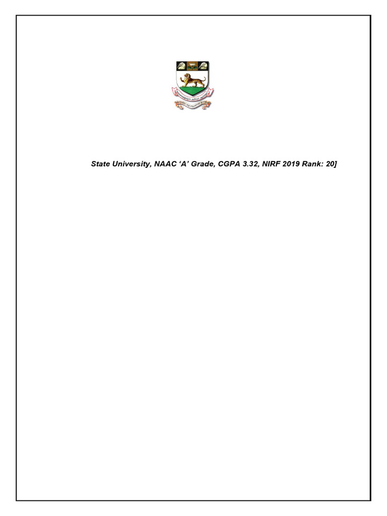 Bba Preamble | PDF Bba Preamble | PDF