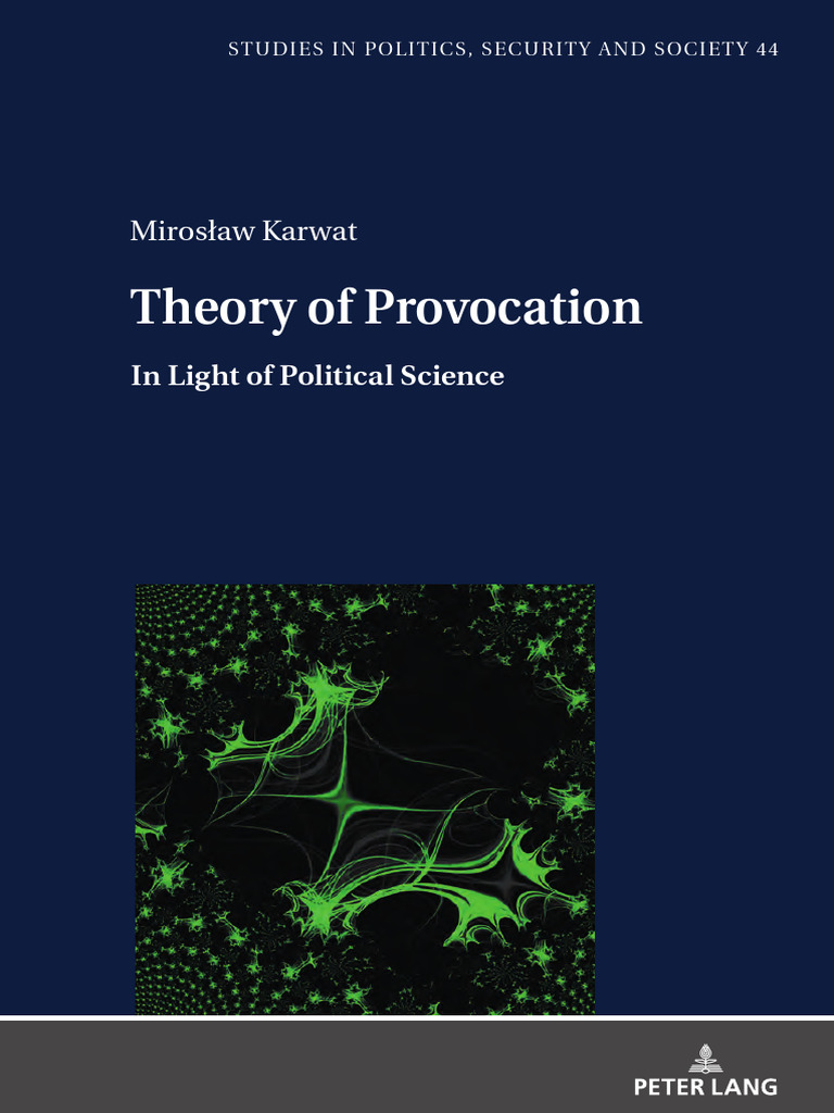 Theory of Provocation | PDF