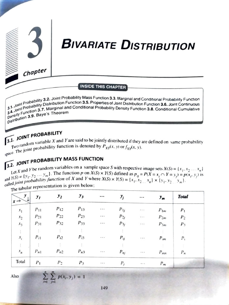 Bivariate Distribution | PDF