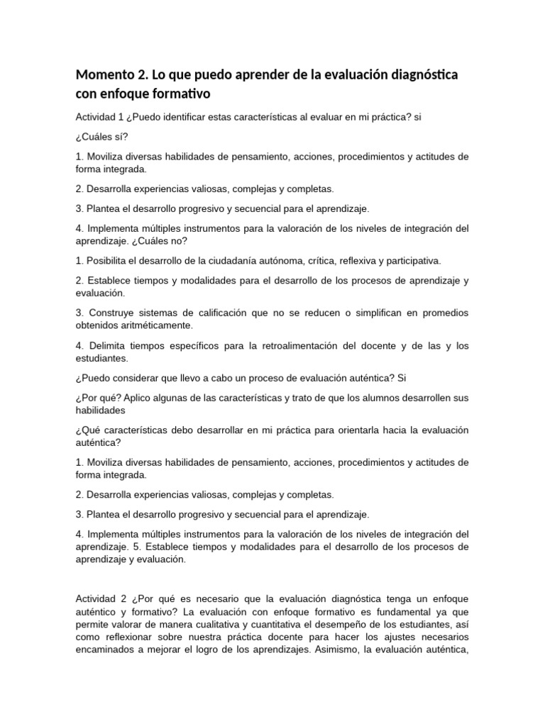 Momento 2 | PDF