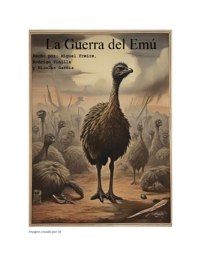 La Guerra Del Emú | PDF