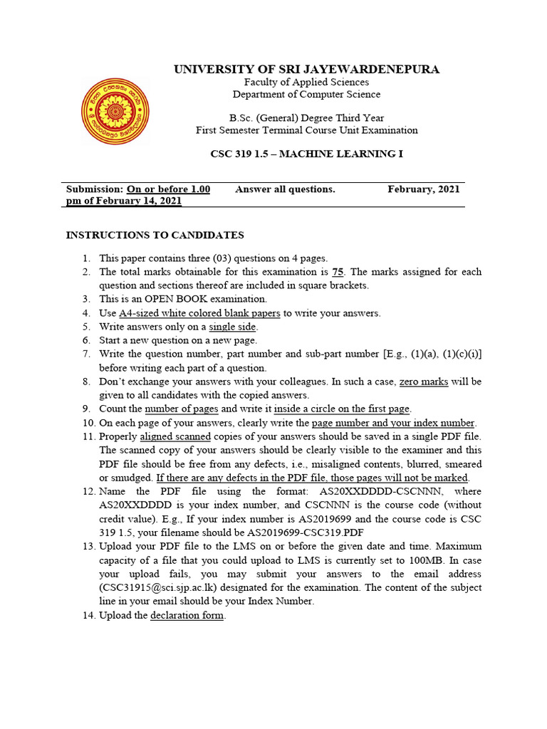 Machine Learning 2021 - Feb | PDF