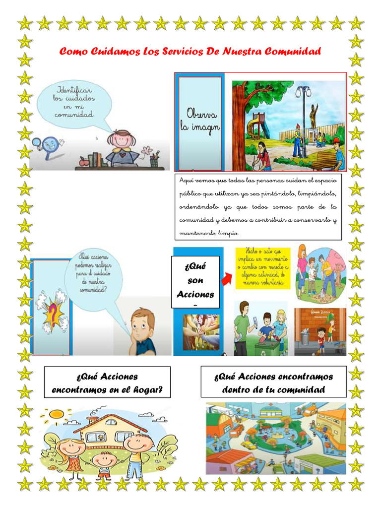 Cuidados de Los Servicios de Nuestra Comunidad | PDF | Agua | Hogar ...