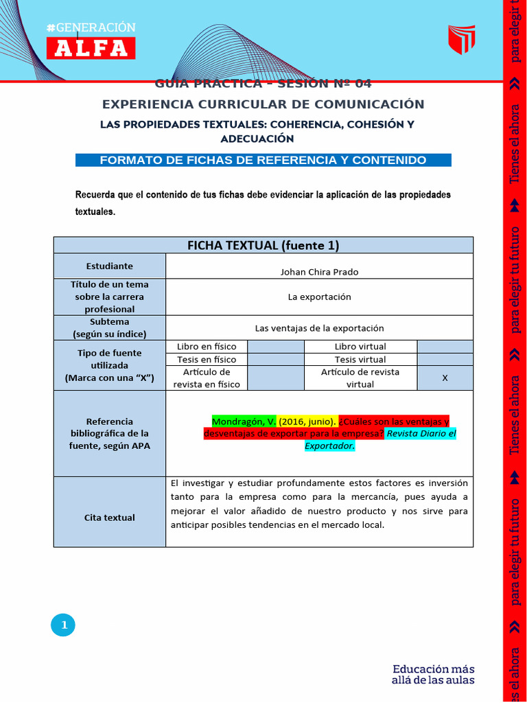 Formato para El Examen Parcial | PDF