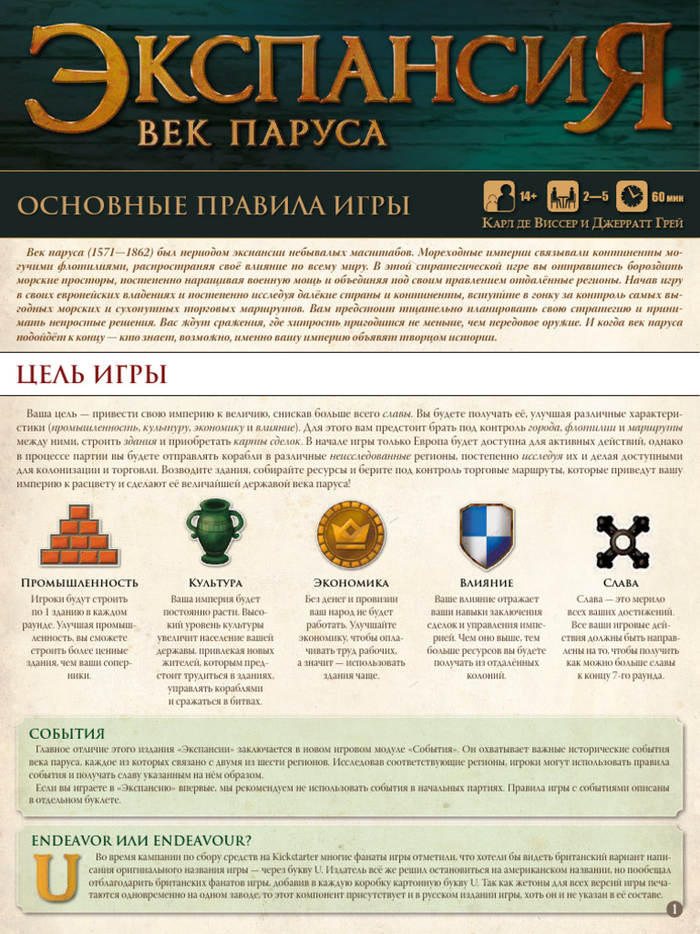 Ekspansiya Rules Rus | PDF
