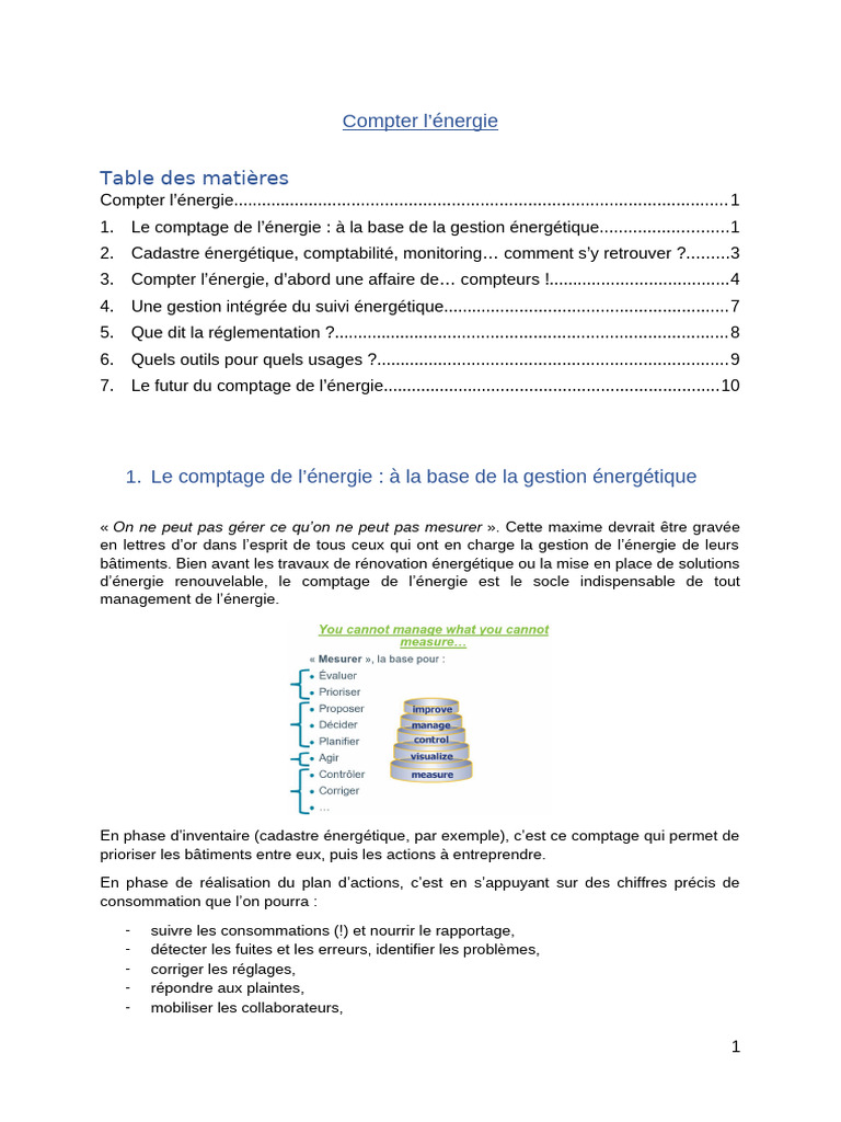 Compterlenergie | PDF