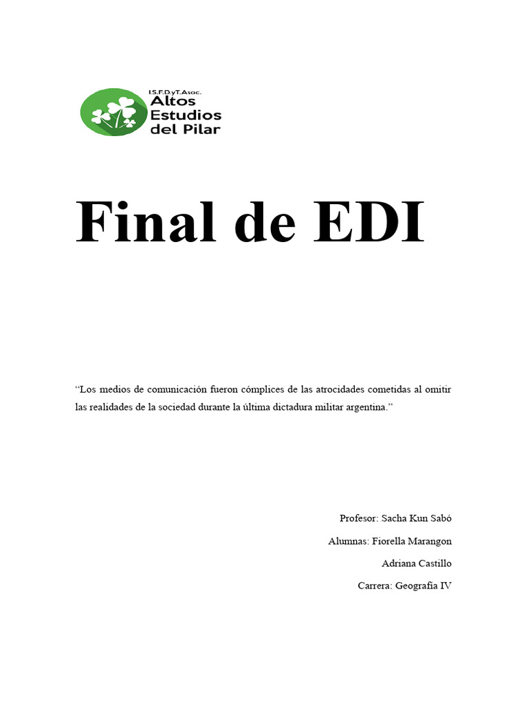 Final Revision Edi | PDF