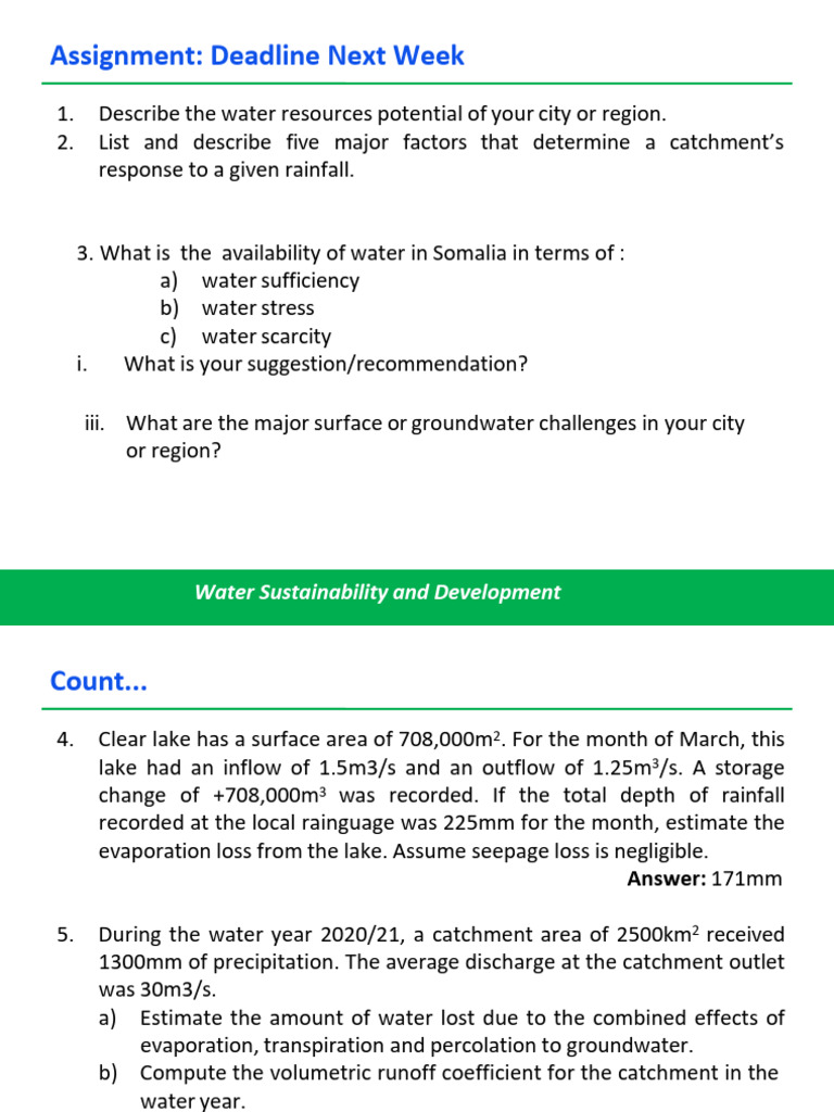 55 - Updated - Ch-2. Water Resource and Ecosystem | PDF