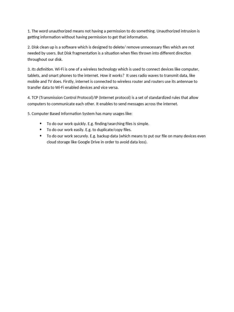 Its Definition. How It Works? | PDF