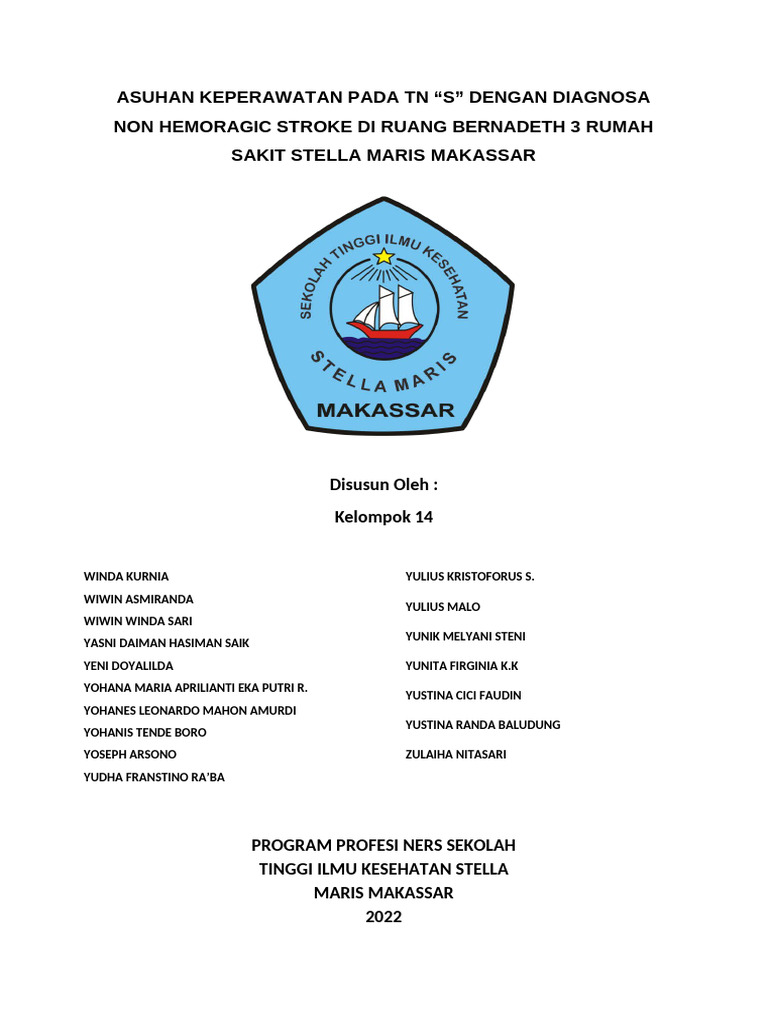 Seminar Stroke Non Hemoragik Fix | PDF