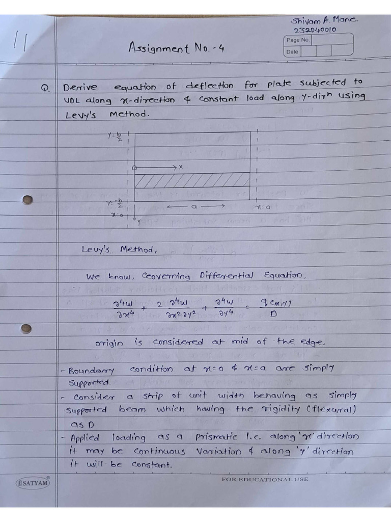 Assignment 4 Plates Rc | PDF