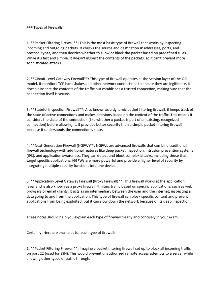Firewall Pdf Firewall Computing Proxy Server