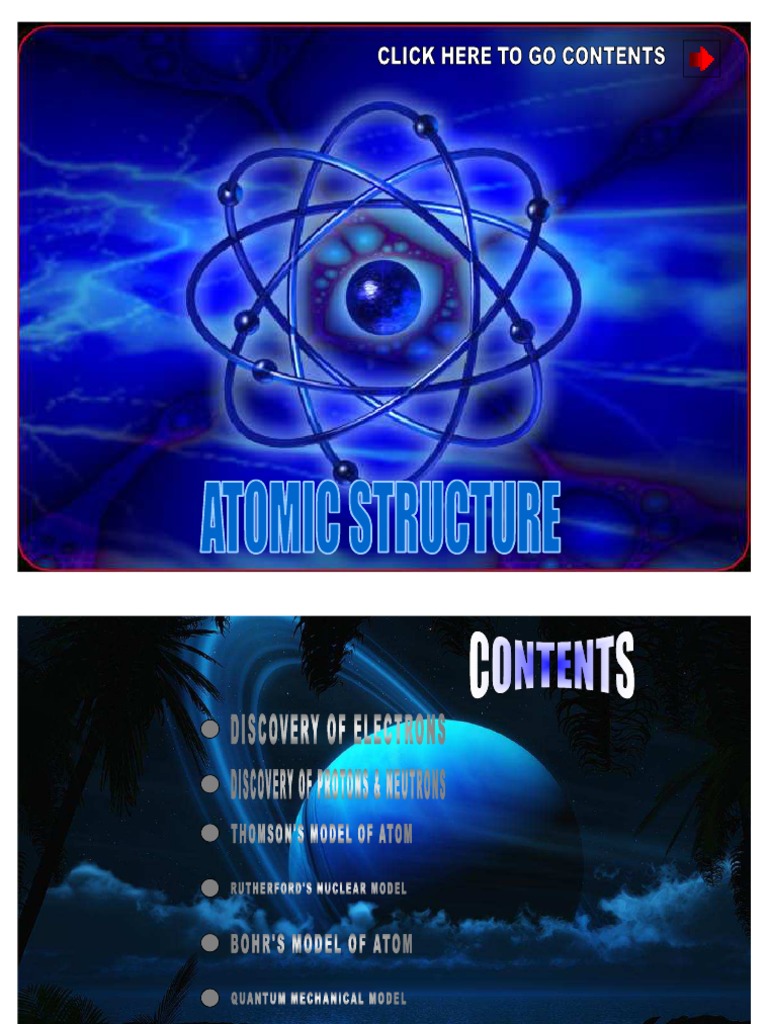Project On Atomic Structure | PDF