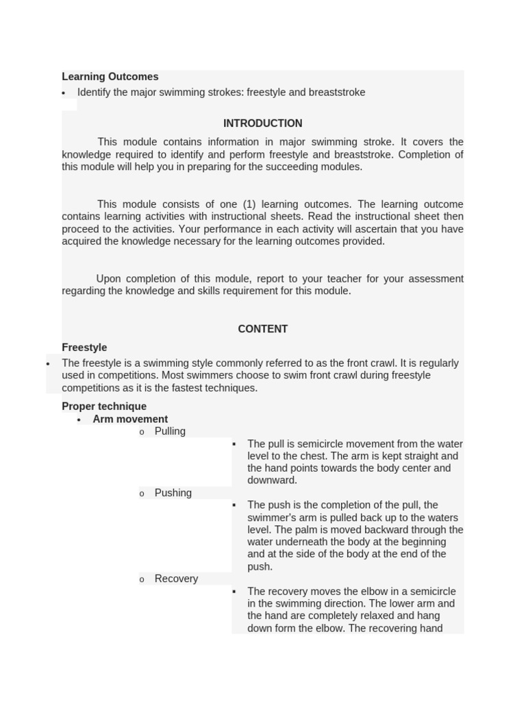 Learning Outcomes | PDF