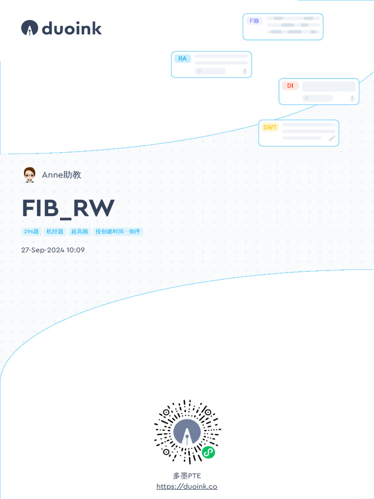 Fib RW | PDF