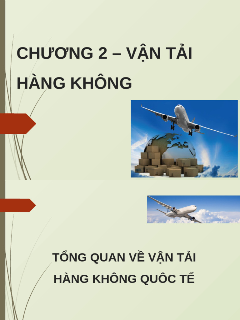 Chương 2 Vận Tải Hàng Không | PDF